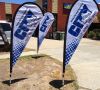Teardrop Banners and Flags | Perth City Signs